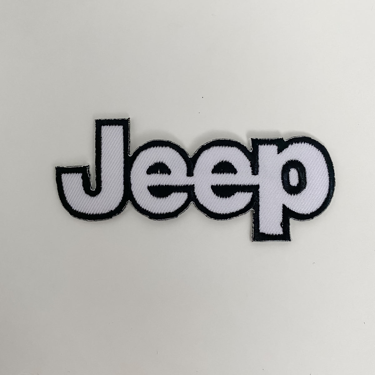 Jeep Simple Black and White Patch – JonnyCaps