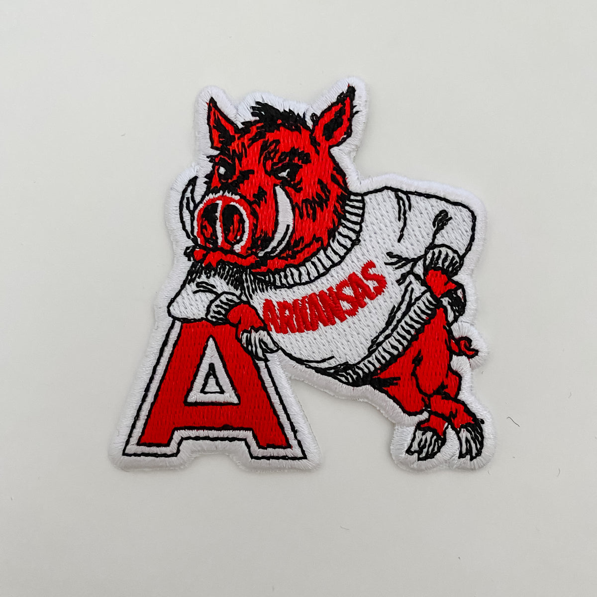 Arkansas Razorbacks Sweater Throwback College Patch – JonnyCaps