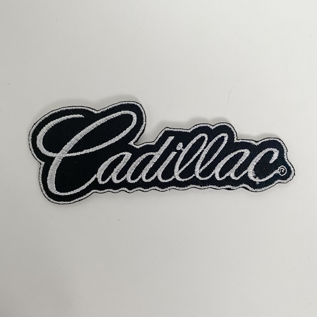 Cadillac Script Automotive Patch – JonnyCaps